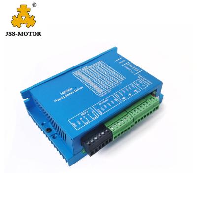 中国 エンコーダーHss60の雑種のサーボ運転者と2フェーズ ロボット腕NEMA 24のサーボ モーター3N.M 販売のため