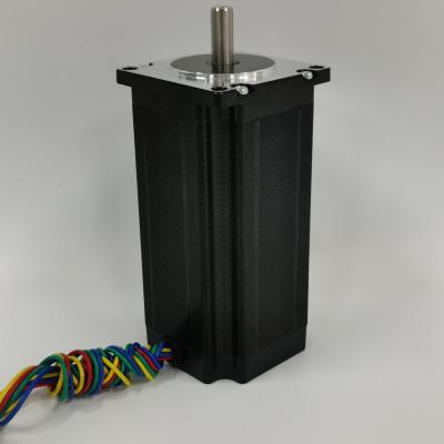 China 4 Axis Nema 23 High Torque Hybrid Stepper Motor 114mm Cnc Single Shaft for sale