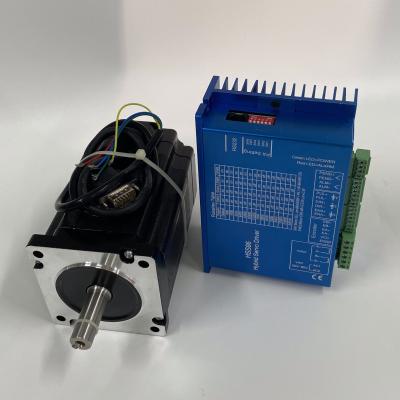 China motorista servo híbrido deslizante híbrido rs232 do motor Hss86 de laço 1700ozin fechado do nema 34 à venda