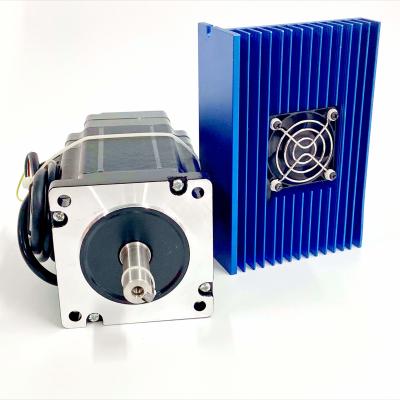 China jogo 12N.m do motor deslizante de laço fechado do nema 34 servo motor de 2 fases com torque alto do codificador à venda