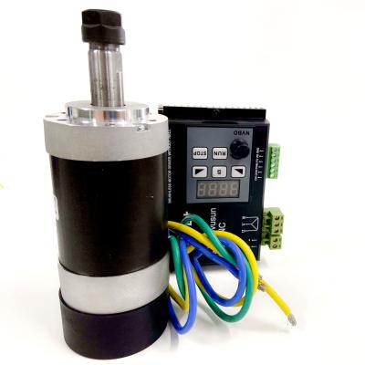 Cina Motore economico senza spazzola del bldc dello IE 1 48V 500W 12000rpm del motore JSSBY114-4120-CD5 di CC della piccola macchina di CNC in vendita