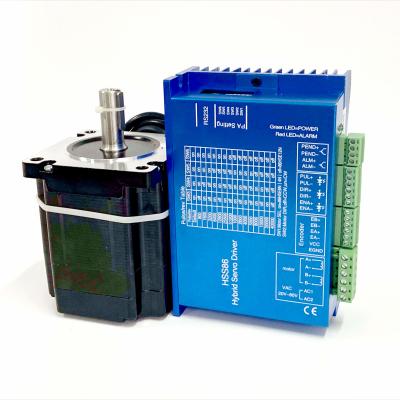 中国 閉じたループのステッピング モーターのルーター機械HSS86+86HSE4N 4N.m 1000RPM最高速度 販売のため