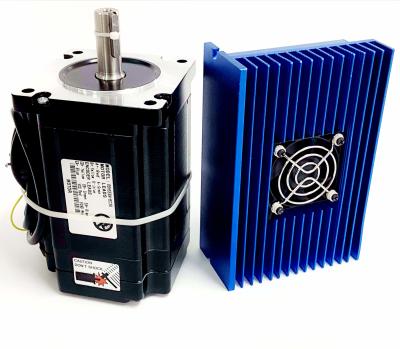 中国 12NMはCNC機械6A 6.5mHブラック・アンド・ブルーのための閉じたループのステッピング モーターを 販売のため