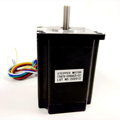 China 86HS118-6004 118mm Nema 34 Stepper Motor 6A 8.5NM 85 KgCm 6.0mH Inductance for sale