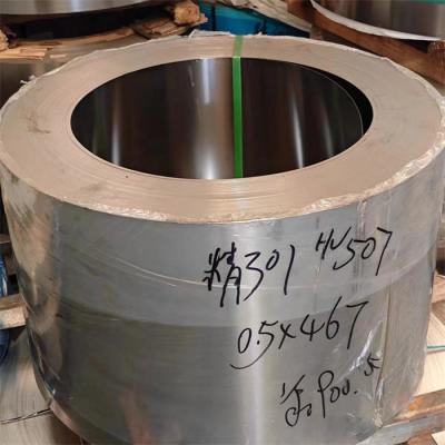 China 301 Precision Sus301 Piastra in acciaio inossidabile Superficie di bobina personalizzata for sale