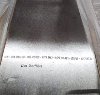 Cina 8.0 - 8,5 g/cm3 Placca in lega Hastelloy HB-3 Leggia per componenti aerospaziali / hardware marino in vendita