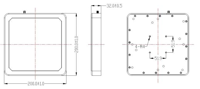 BRA-15 mounting dimensions