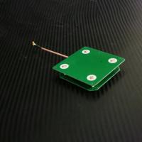China Circular Polarization UHF RFID Antenna 4dBic Gain 60mm Small Size for Handheld Reader for sale