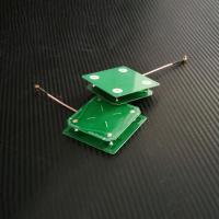 China Circular Polarization UHF RFID Antenna 4dBic Gain 60mm Small Size for Handheld Reader for sale