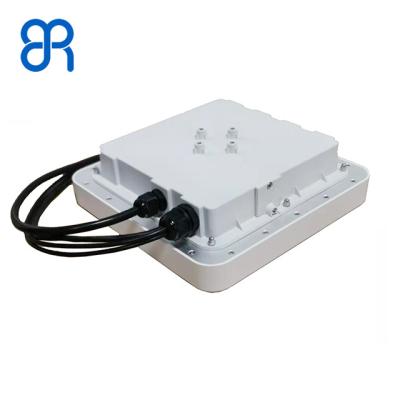 China Waterproof 860-960Mhz Tag UHF Integrated RFID Reader 500 tag/s Warehouse 9dBi for sale
