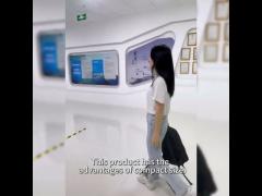 Protocolo ISO18000-6C e escâner de porta RFID de 5% a 95% de umidade para varejo de roupas