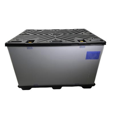 Cina 1600x1145x1067 mm imballaggio a manica con pallet di imballaggio contenitori di plastica in vendita