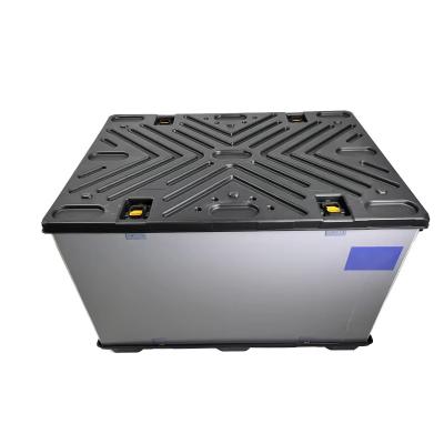 Cina 1600x1145x1067 mm imballaggio a manica con pallet di imballaggio contenitori di plastica in vendita