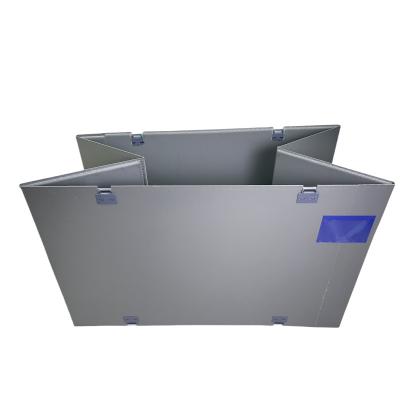 Cina 1600x1145x1067 mm imballaggio a manica con pallet di imballaggio contenitori di plastica in vendita