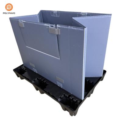 China Kunststoff-Hülsen-Großbehälter, faltbar, Paletten-Hülsen-Abdeckung, Box mit Deckel zu verkaufen