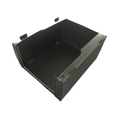 China Cajas de plástico sólido de PP apilables, duraderas y ecológicas en venta