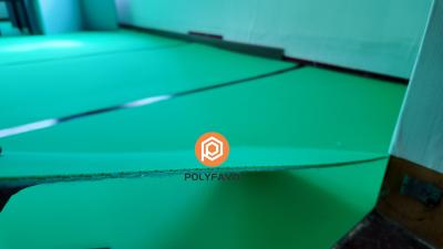 China Flame Retardant Grade V2 Plastic Flooring 5mm PP Polypropylene Honeycomb Board Floor protection Sheets for sale