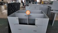 China Storage Plastics Boxes Customizable Plastic Storage Container Sleeve Pallet Box for sale