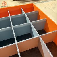 China Custom Drawing Design Collapsible Bulk Box, 10mm 12mm Wall Thickness 500kg Static Load, Foldable Stackable with Lid and Base for sale