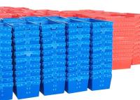 China Warehouse Automation PP Corrugated Cardboard Totes for sale