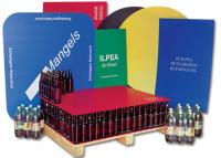China Pallet Bottle Anti Slip PP Interleaving Sheets for sale