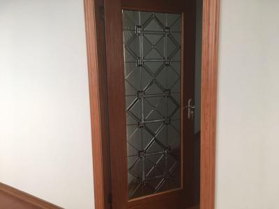 China Deur Decoratief Comité Glas 22 Zwarte het Patina Natuurlijke Houten Stijl van 