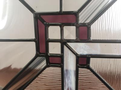 China Deur Decoratief Comité Glas 22 Zwarte het Patina Natuurlijke Houten Stijl van 