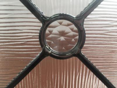 China Deur Decoratief Comité Glas 22 Zwarte het Patina Natuurlijke Houten Stijl van 