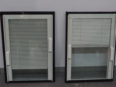 China Horizontal Pattern Blinds Between Glass , Aluminium Blinds For Door Window for sale