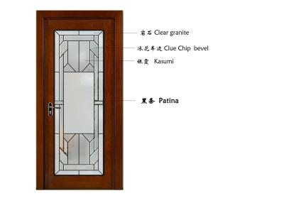 Cina Il vetro decorativo di arte classica della patina riveste l'isolamento di pannelli acustico termico in vendita