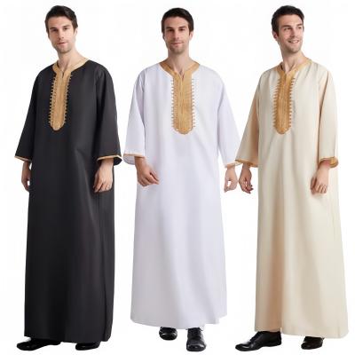 Cina Tessuto Thobe leggero TR 80/20 miscela poliestere/viscosa per Thobe arabo musulmano saudita in vendita