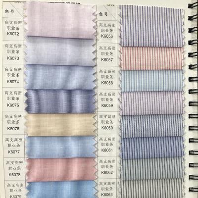 Cina Filati di peso medio coloranti a piega di tessuto Jacquard per abbigliamento da lavoro 80 20 TC in policottone in vendita