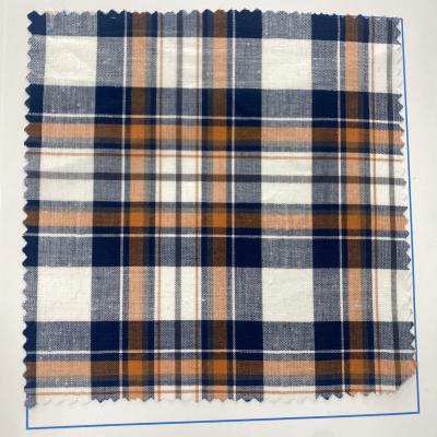 Cina Filati di peso medio coloranti a piega di tessuto Jacquard per abbigliamento da lavoro 80 20 TC in policottone in vendita