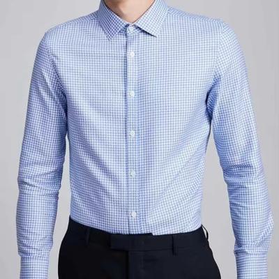 Cina Filati di peso medio coloranti a piega di tessuto Jacquard per abbigliamento da lavoro 80 20 TC in policottone in vendita