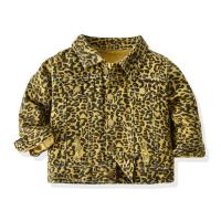 China Printed 4 Way Stretch Denim Fabric 230gsm Quick Dry Leopard Pattern 57/58 Inch for sale