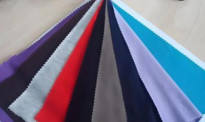 Cina 110*76 Densità Nuovo TC 65 35 Tessuto di poplin con tasche e rivestimento di fogli iridescenti in vendita