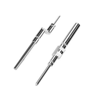 China High Precision Silver Plated Terminal Pins for EV Charging Pile T2 Copper Connector for sale