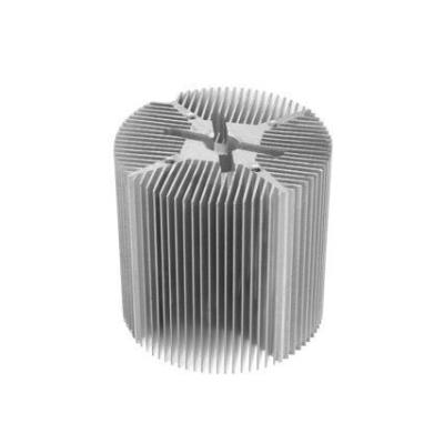 China Aluminum Extruded Radiator | Round/Square/Flat | Anodized Black/Silver | Custom Sizes & Designs for sale