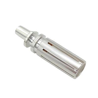 China Silver Plated Slotted Pin & Socket, High Precision Male Female Connector Terminal for sale