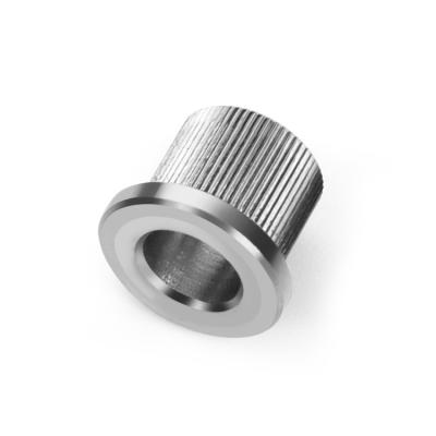 China OEM ODM Custom CNC Machined Aluminum EMI RFI Shield Ring Precision Turning Electronic Conductive Shield Sleeve for sale