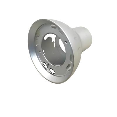 China Aluminum Alloy Heat Dissipation LED Spotlight Housing, Precision Hardware Fitting, Industrial Customization for sale