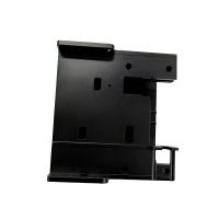 China Custom CNC Aluminum Profile Components, Black Anodized Sandblasting, High Precision for sale