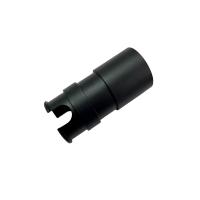 China Custom CNC Aluminum Profile Components, Black Anodized Sandblasting, High Precision for sale