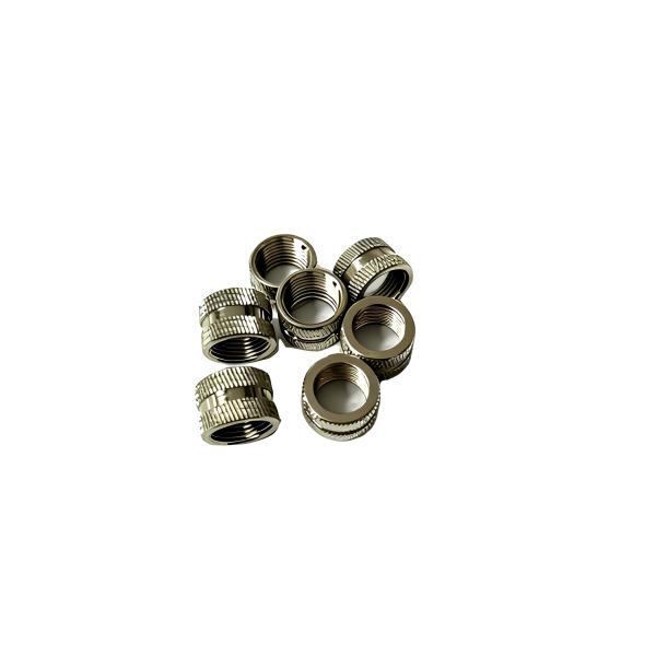 Quality H59 H62 Brass Nickel Plated Hex Nut Custom Threaded Copper Nuts Hardware for sale
