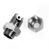 China Ultra Precision Stainless Steel Hex Head Bolt & Nut Set Custom Size Threaded Machining Fasteners Customization for sale