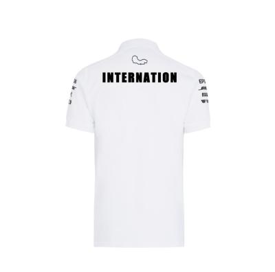 Cina Ricamo personalizzato di cotone soffice e traspirante Elastano Agenzia di viaggio Polo T-shirt per uomini in vendita