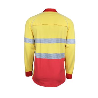 China Lange mouwen Zomerveiligheid Katoen Unisex ademend Bouwwerkwear Industrieel Te koop