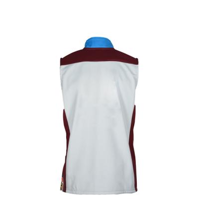 China Customized Logo Printing Polyester Wicking Softshell Running Vest for Motor Team Men for sale