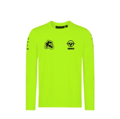 Cina T-shirt a manica lunga con materiale in vendita