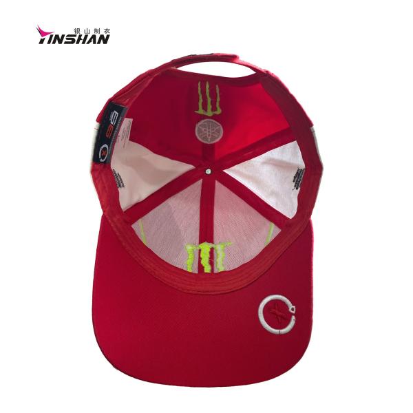 Quality Racing Sport Cap for Men 3D Embroidery 6 Panel Design Custom Color Custom Car for sale